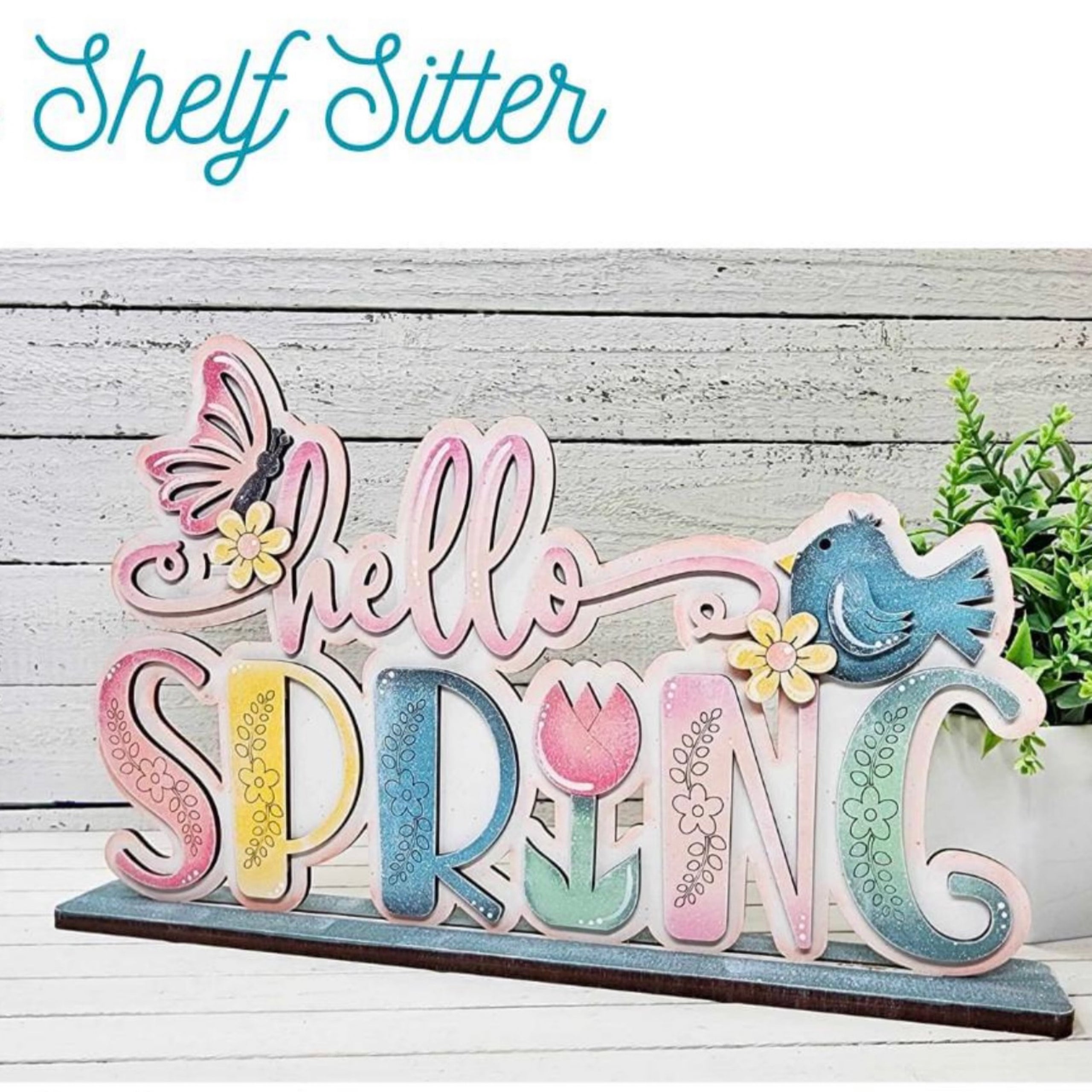 Bloom Shelf Sitter | The Design Station LLC